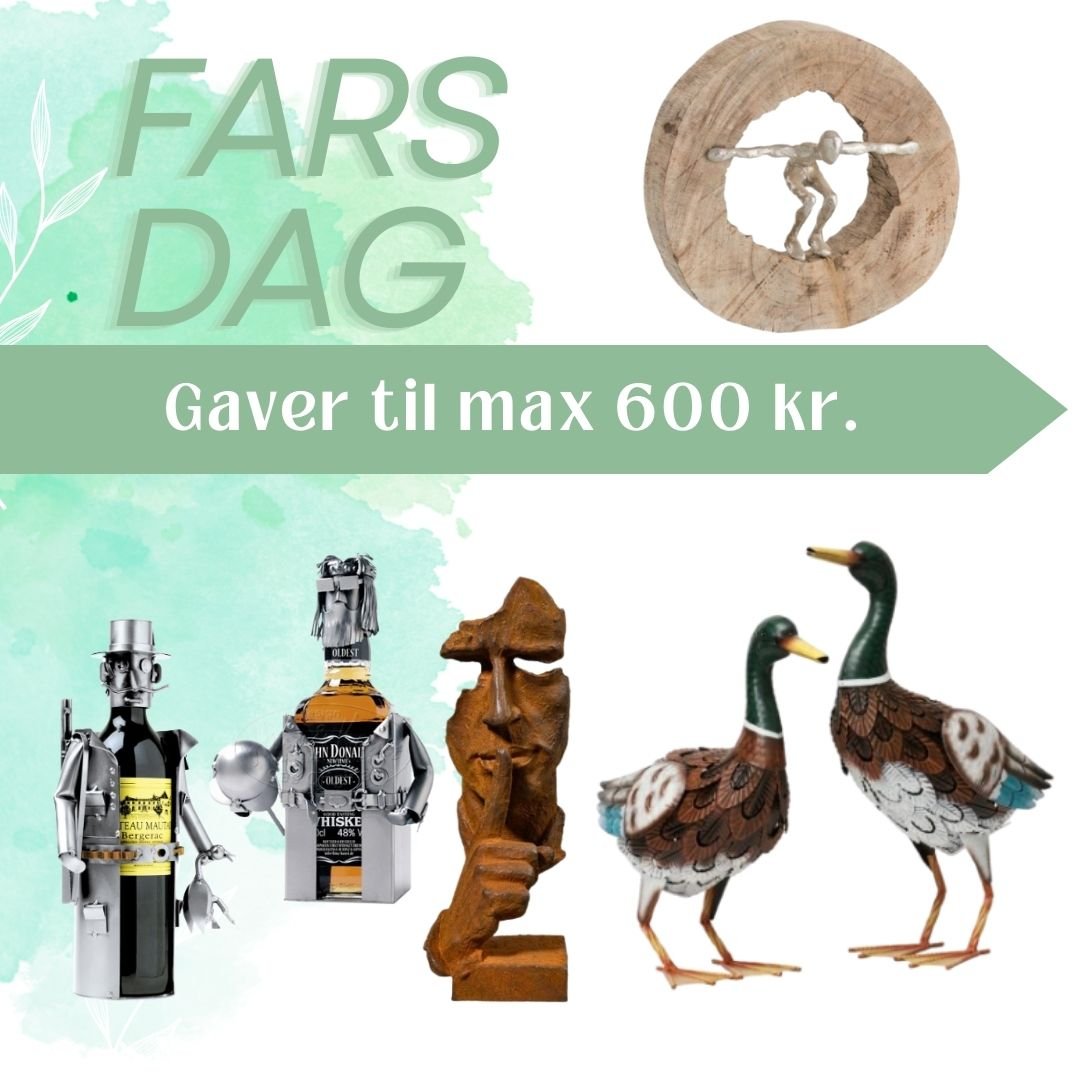 Gave til manden │Gave til far max. 600kr. Bestil far dags gaven her