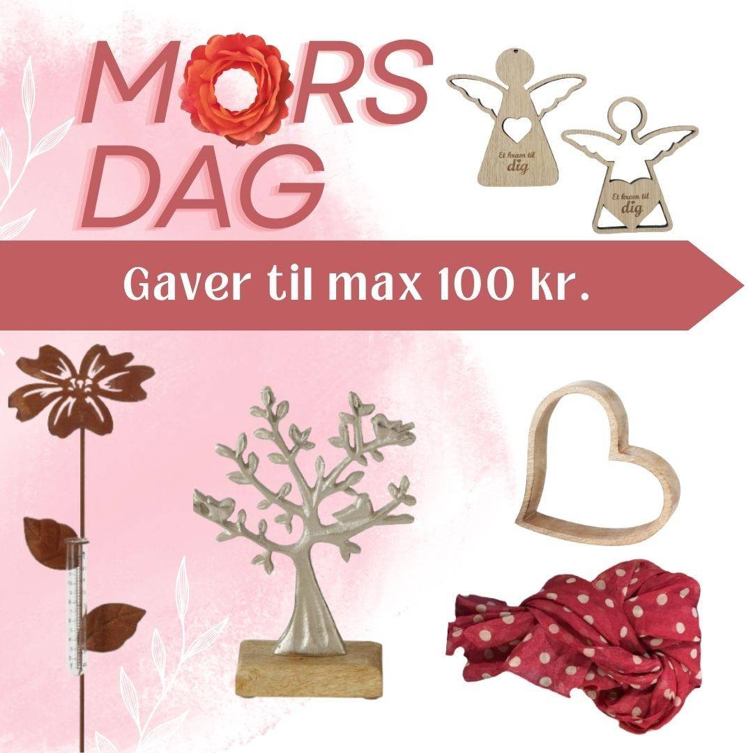 Mors dag gave │Gave til mor max. 100kr. Bestil mor dags gaver her