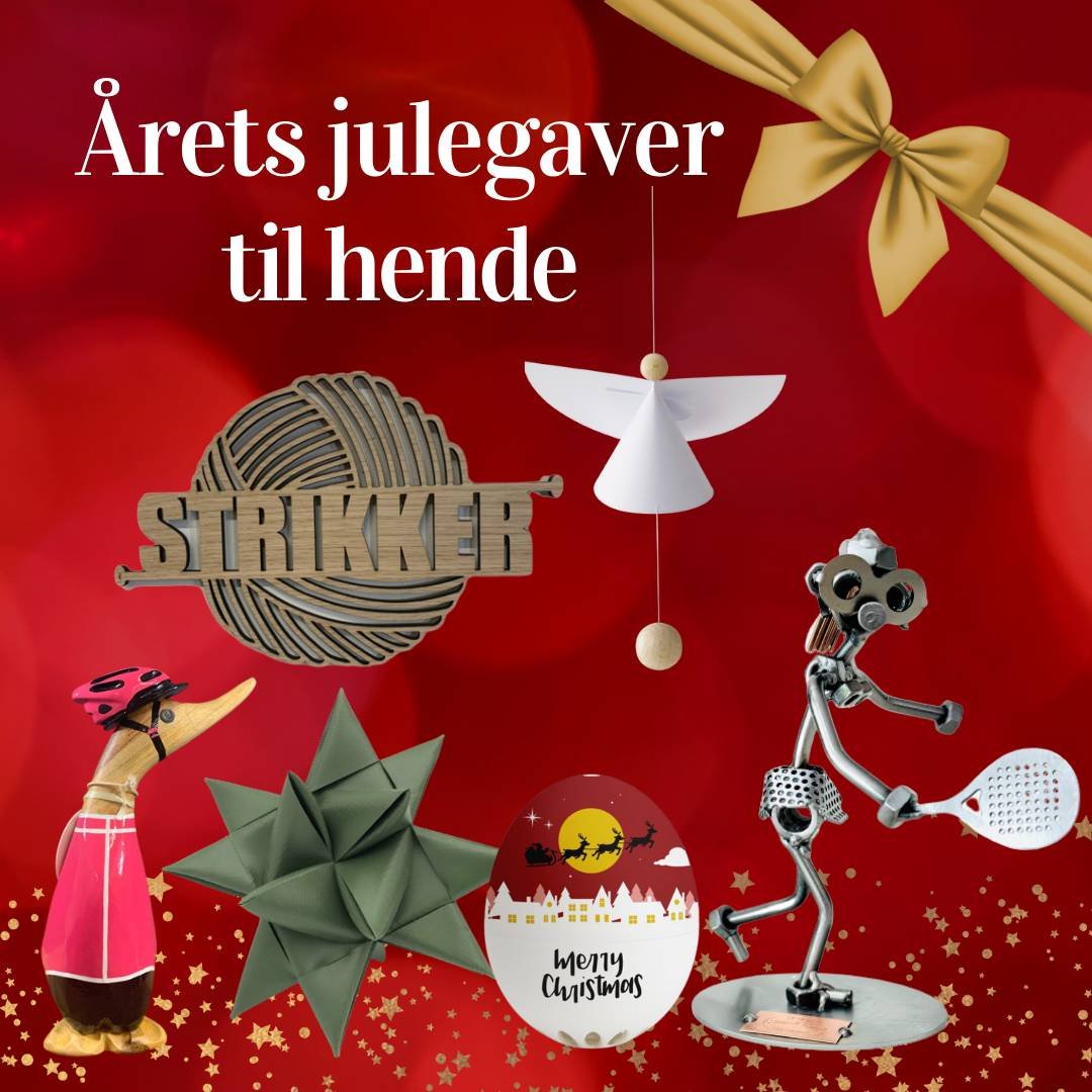 Julegave til hende │Over 200 julegaveideer til hende. Se online her