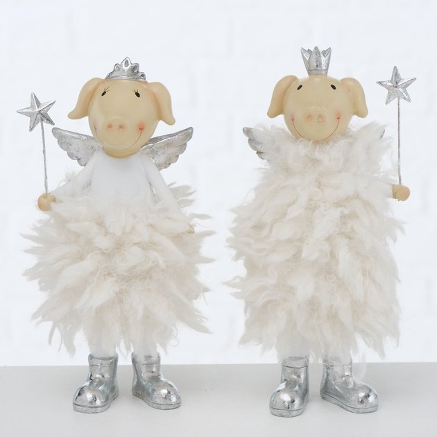 Engle - Sæt 2 stk. - Figurer og pynt til hjemmet - Design Og Handelshuset