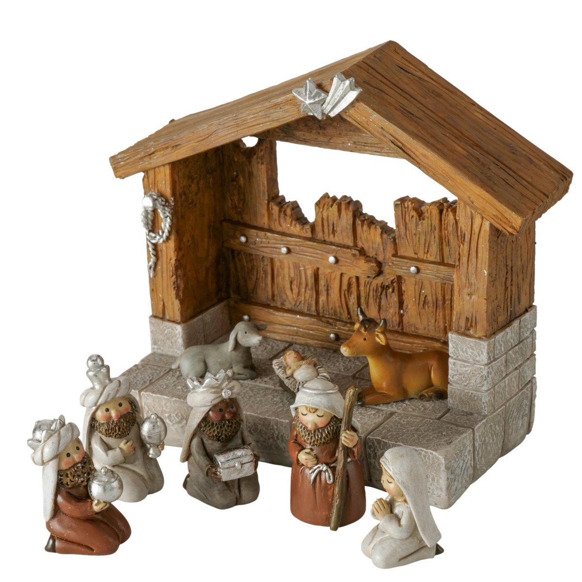 Figur sæt - Krybbespil - Jul - Design Og Handelshuset