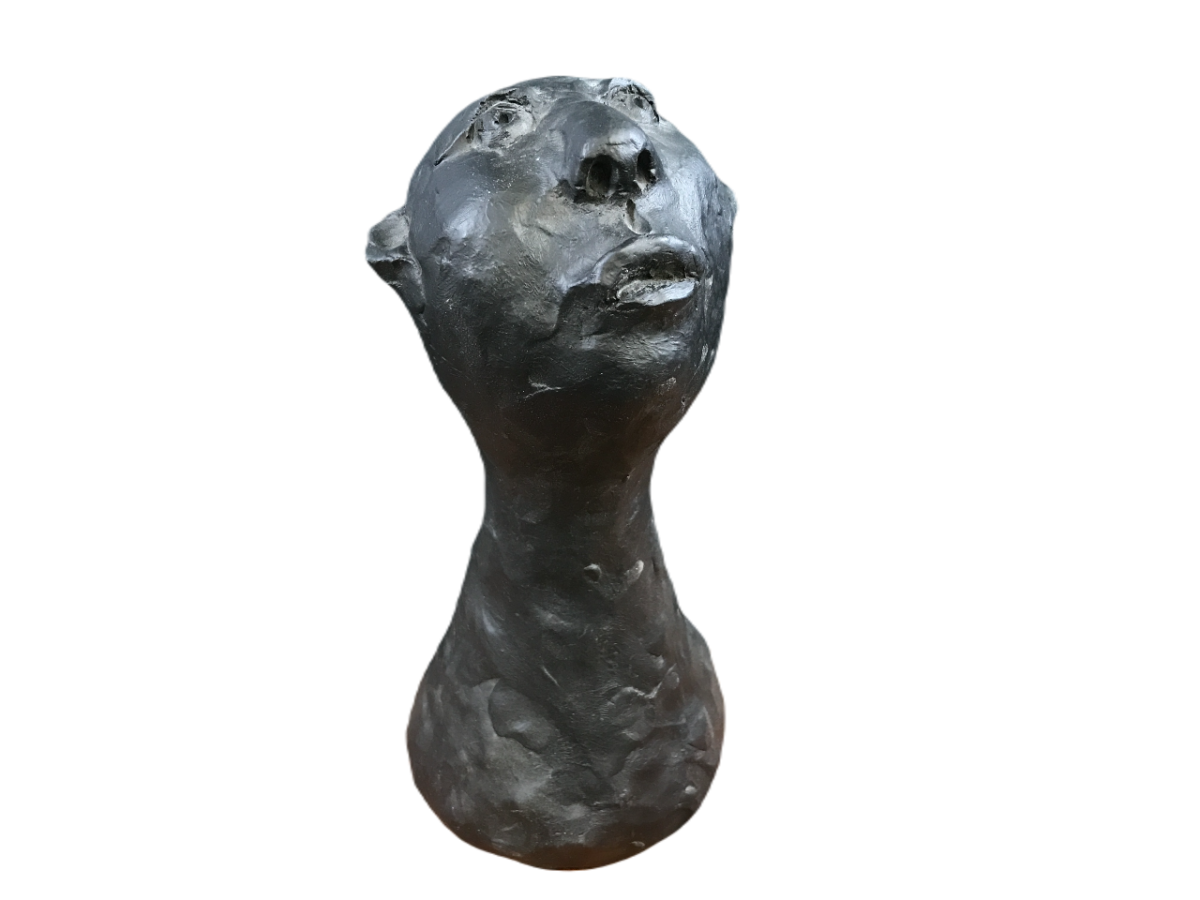 Dekorations hoved. Skulptur fra Speedtsberg 250 kr. Bestil her