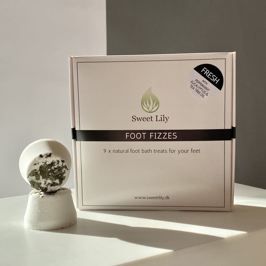 Sweet Lily - Foot Fizzies - Fresh 9stk. - Wellness - Design Og Handelshuset