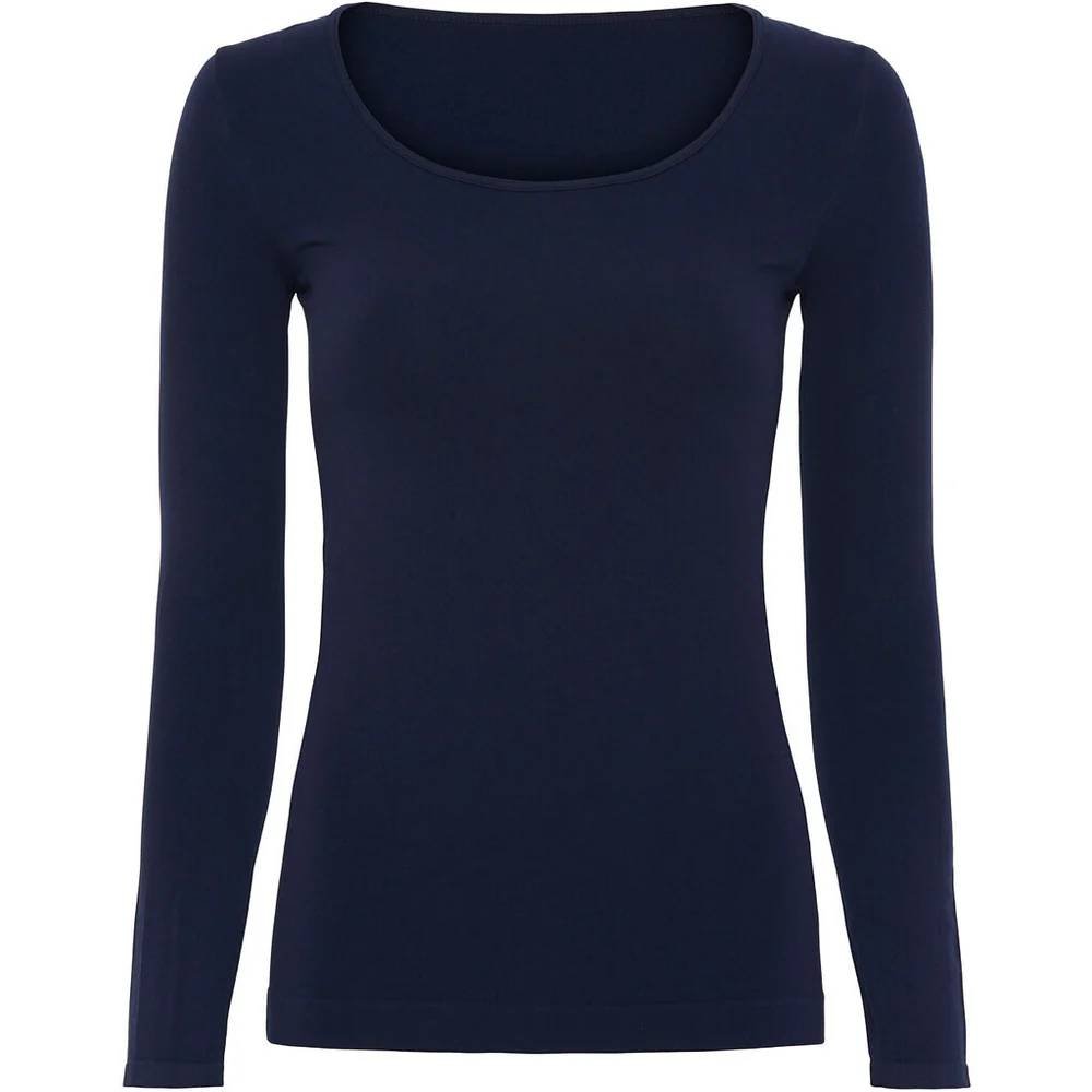 Tim og Simonsen│Bluse med lange ærmer i navy 249 kr. Bestil her