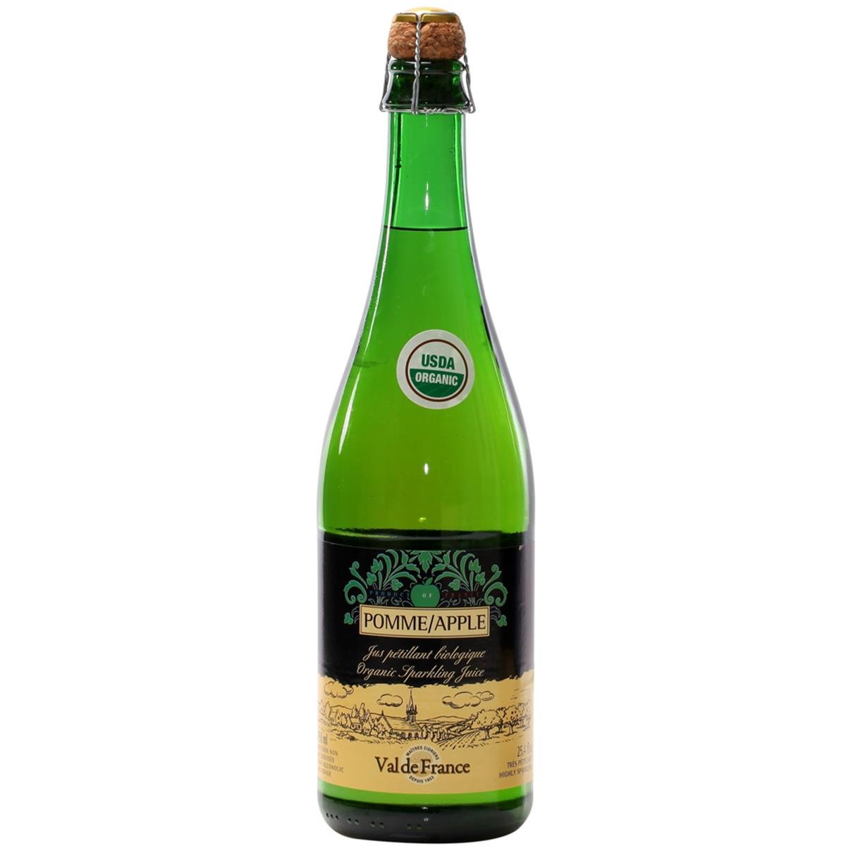 Val de France - Økologisk Æble-cider alkoholfri - Alkoholfrie ...